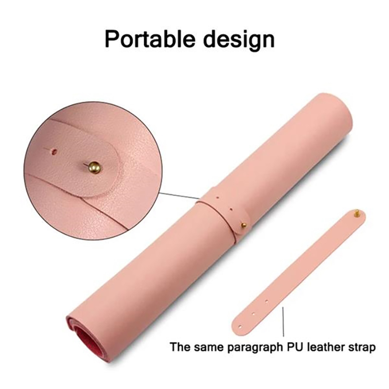 Custom PU Leather Desk Pad Desktop Mats | Mouse Pads - 24HourWristbands.Com